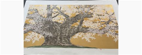 Usuzumi Cherry Of Iotani U Hajime Namiki Japanese Prints