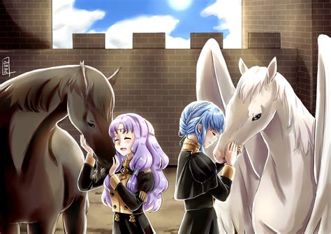 Lyn And Florina By Saber7 R Lyn