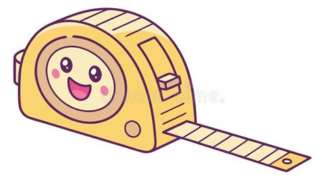 Happy Tape Measure Vector Illustration Measurement And Diy Tools Vector Design Generative Ai