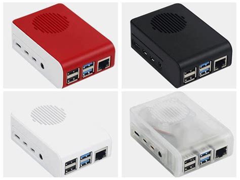 Cmu Raspberry Pi 4b Enclos White Communica Part No Cmu Raspberry Pi