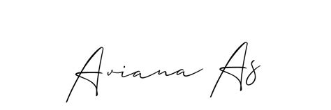 71 Aviana As Name Signature Style Ideas Free E Signature