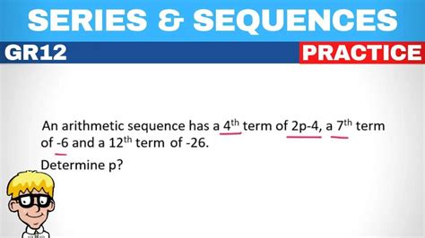 Arithmetic Pattern Grade 12 Practice