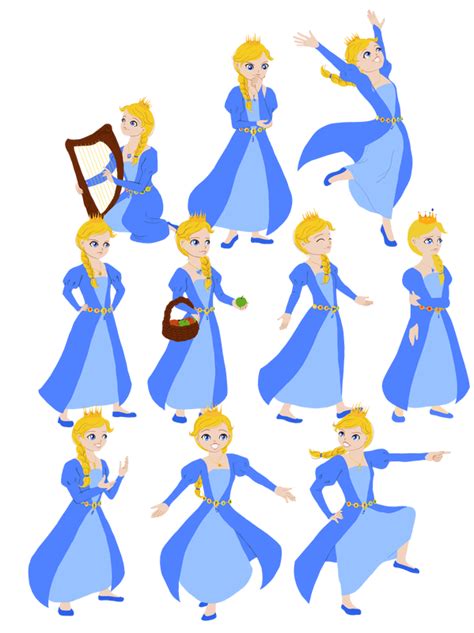 2d Art In Frogs Princess