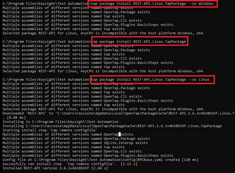 Packages For The Wrong Platform Can Be Installed Without Any Warning Issue Opentap
