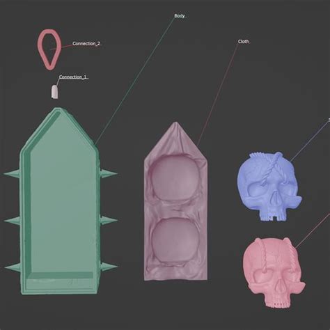 🛰 Space Marine Relic Skulls・ 3d File For 3d Printing・cults