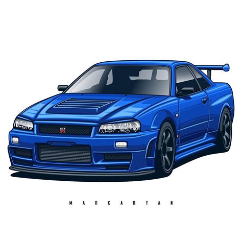 Oleg Markaryan On Instagram “nissan Skyline R34 Gt R Especially For