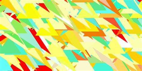 Light Multicolor Vector Background With Polygonal Forms 9912792 Vector