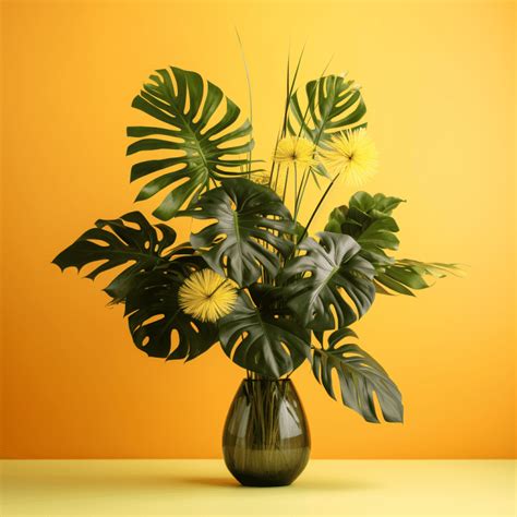 13 Monstera Leaf Floral Arrangement Ideas