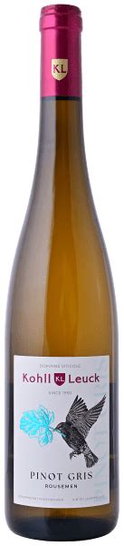 Pinot Gris Rousemen Moselle Luxembourgeoise Kohll Leuck 2024 Blanc E Shop