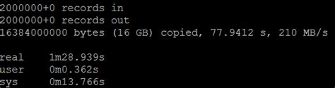 Quickly Testing Disk Speed With Dd The Zedt