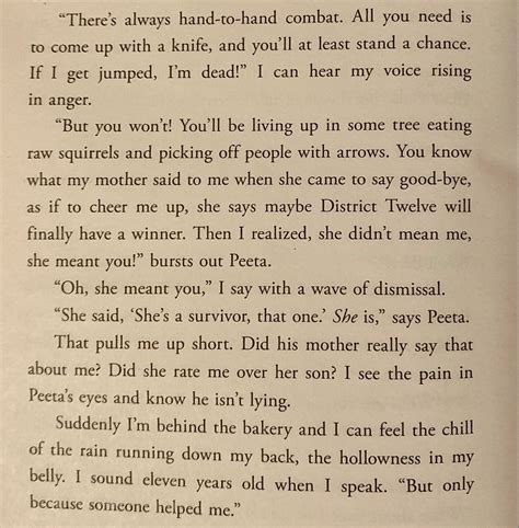 The Hunger Games Book Page Quote Hunger Games Books Hunger Games