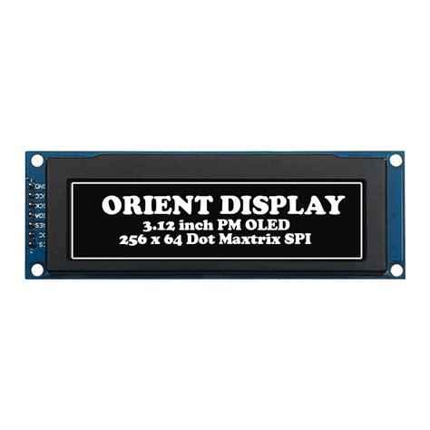 Arduino OLED X Monochrome White Nits Wire SPI Interface Orient Display