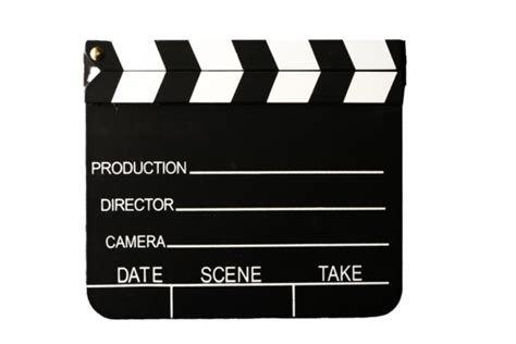 Movie Production Clapper Board Wooden Board Movie Wooden Film