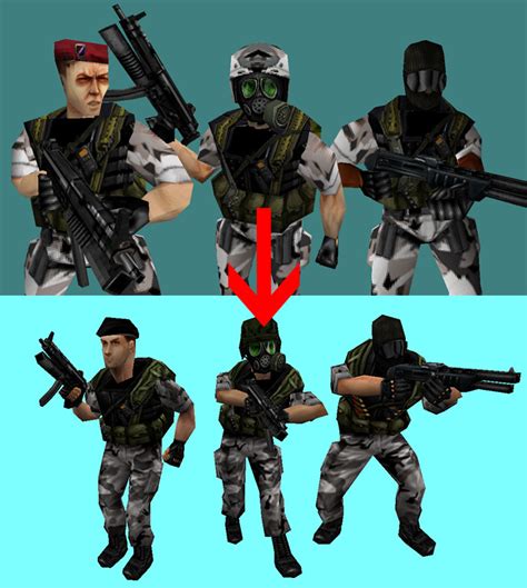 All In One Hecu Animations On Op4 Hecu Model Request For Half Life Hl