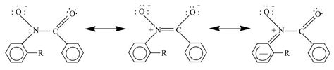 Resonance Structures Of Phenyl Derivatives Of