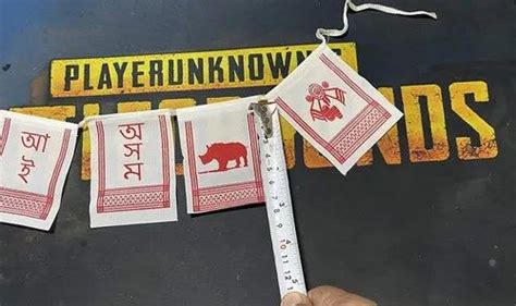 Rectangle White Assamese Gamusa Design Joi Aai Axom Prayer Flags For