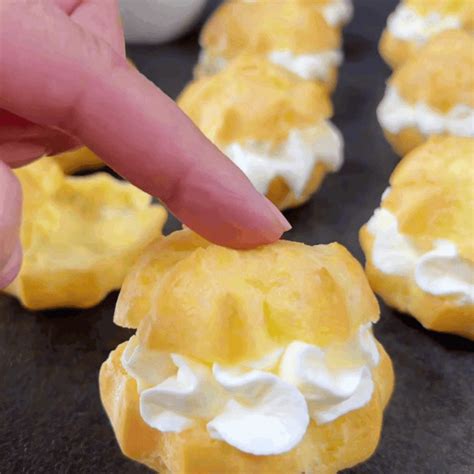 Mini Cream Puffs Recipe