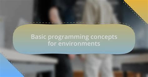 How I Create Engaging Game Environments