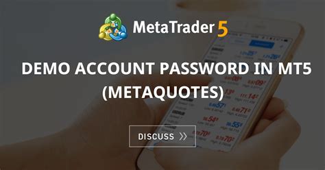 Demo Account Password In Mt5 Metaquotes Trading Accounts General Mql5 Programming Forum