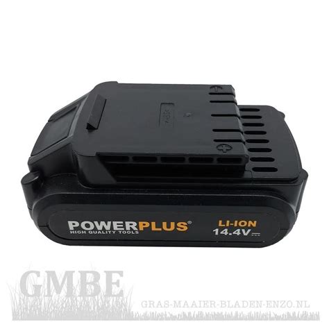 Accu Voor PowerPlus POWX0065LI Gras Maaier Bladen Enzo