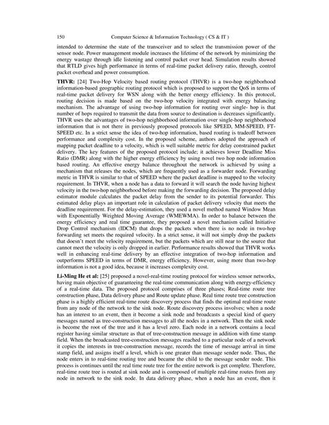 real time routing protocols for wireless sensor networks a survey pdf
