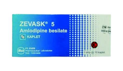Zevask 5 Mg 10 Kaplet Manfaat Harga Efek Samping Dosis Apotek 24 Jam