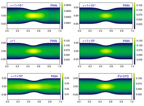 On The Hard Boundary Constraint Method For Fluid Flow Prediction Based On The Physics Informed