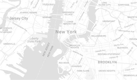 Map Of New York Vintage Style