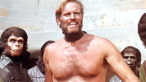 Charlton Heston In Original Planet Of The Apes Movie