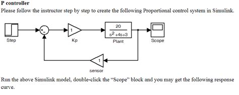 solved p controller please follow the instructor step by