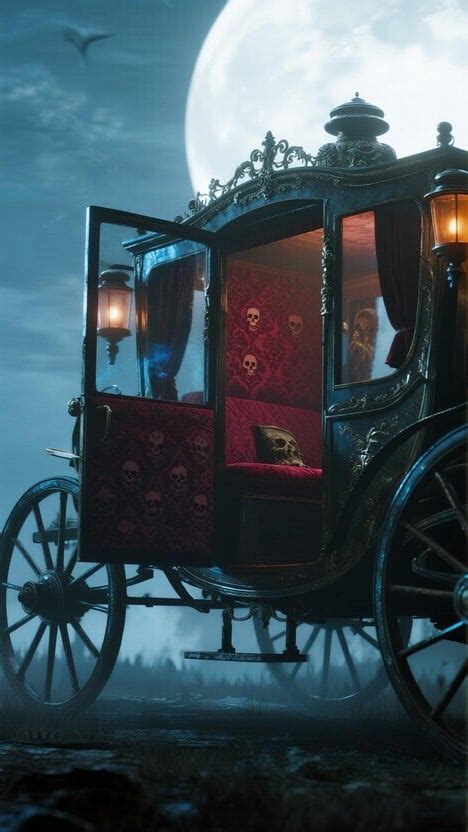 Free Midnight Phantom Carriage Image Download At Stockcake