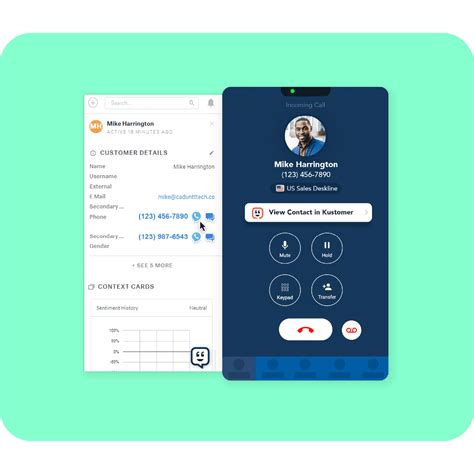 Kustomer Call Sms Integration
