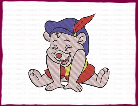 Cubbi Gummi Gummi Bears Fill Embroidery Design 2 Instant Download Etsy