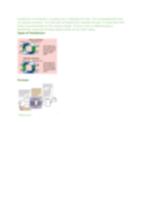 Solution Transformer Definition Parts Construction Working Principle Working Construction Types