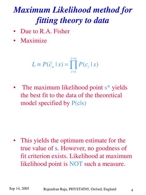 Ppt A General Theory Of Goodness Of Fit In Likelihood Fits Powerpoint Presentation Id2950532