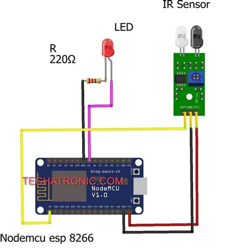 Ir Sensor With Nodemcu Nodemcu Tutorial Esp