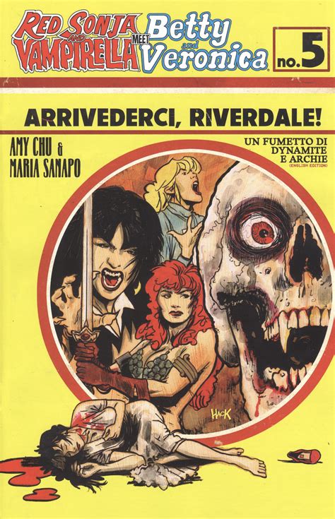 Red Sonja And Vampirella Meet Betty And Veronica 2019 5 B