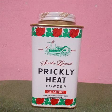 Jual Prickly Heat Bedak Uler 150300gr Shopee Indonesia