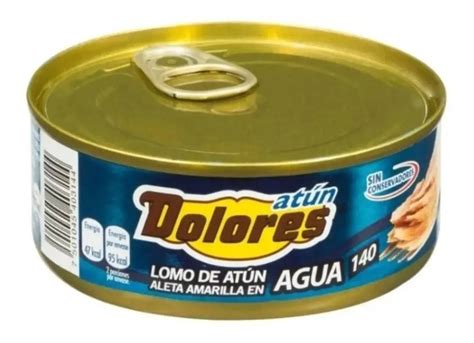 Atún En Agua Dolores 10 Latas De 140gr Cu Mercado Libre