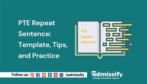 Pte Repeat Sentence Template Tips And Practice Admissify Blog