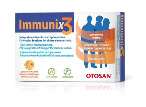 Immunix3 Συμπλήρωμα διατροφής για την ενίσχυση του ανοσοποιητικού