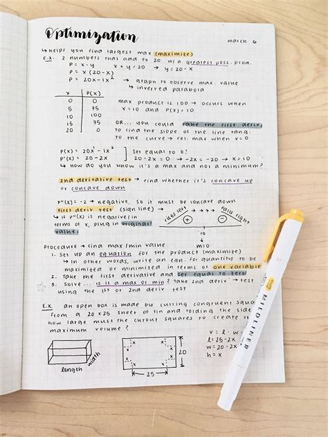 March 11 My Math Notes Were Inspired By The Flowers On My Desk
