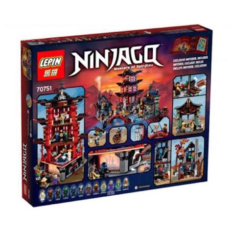 Lego Like LEPIN 06022 Ninjago Temple Of Airjitzu Hobbies Toys Toys Games On Carousell
