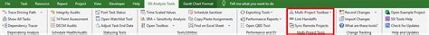 managing multiple projects with cross project dependencies