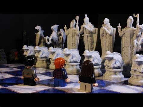 Lego Harry Potter Chess Scene Youtube