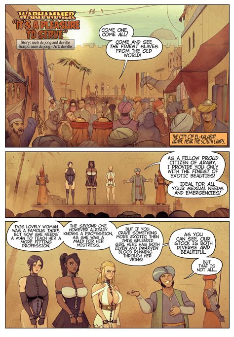 Warhammer Its A Pleasure To Serve By Devilhs Rporncomics