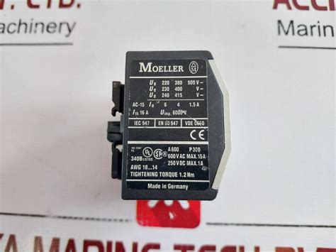 Moeller 22 Dil M Auxiliary Contact Block Aeliya Marine