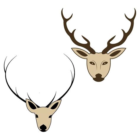 Deer Icon Vector Illustration 25742072 Vector Art At Vecteezy