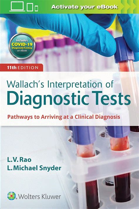 Wallachs Interpretation Of Diagnostic Tests Dr L Michael Snyder M D