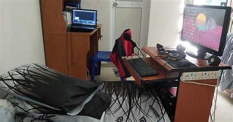 My Ghetto Af Stream Setup Any Suggestions For Back Support I Cant